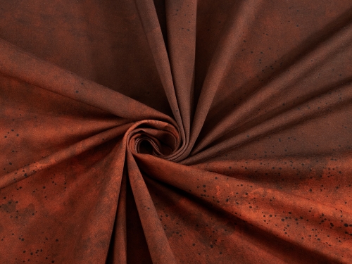 Jersey-Stoff "Veggie dots #rust" (0,5m)