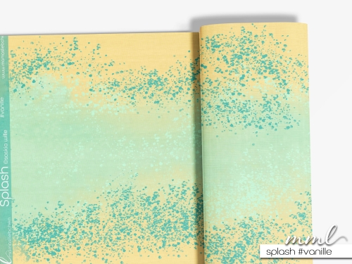 Jersey-Stoff "Splash #vanille" (0,25m)